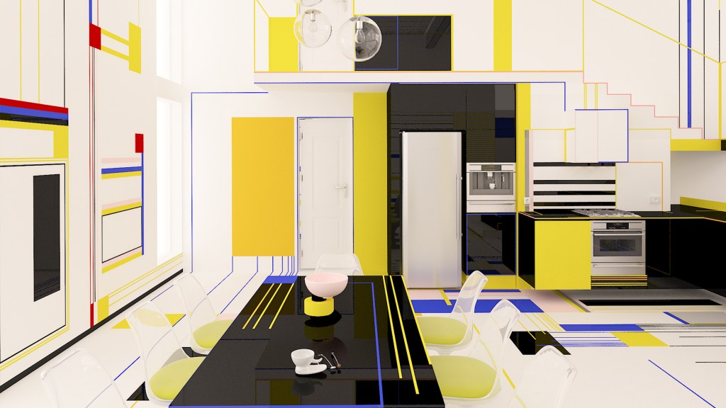 Beautiful Mondrian Inspired Buildings+Interiors – Beautiful Musings